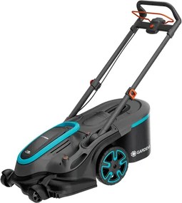 © 2024 - 2025 GARDENA PowerMax Duo 46/36V výkonná sekačka na trávu se dvěma žacími kotouči s akumulátorem P4A