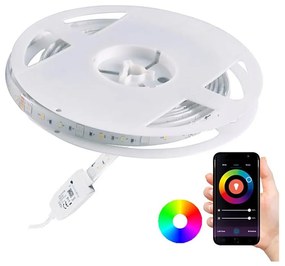 RGB LED Stmívatelný venkovní pásek Wi-Fi LED/8W IP65 2 m Tuya