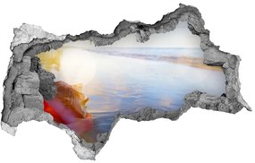 Wallmuralia Nálepka fototapeta 3D výhled Mušle na pláži 95x73 cm