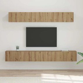 Sestava TV skříněk 5 ks Artisanový dub Kompozitní dřevo 3393386