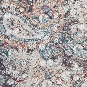 SCANquilt povlečení SATÉN DESIGN marbella béžovovínová 140 x 200/70 x 90 cm