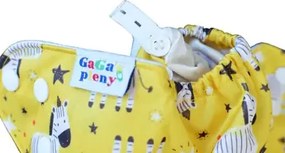 GaGa's Látková plena AIO Žlutá zebra
