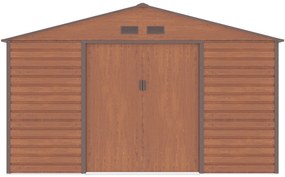 Zahradní domek G21 GAH 1085 - 340 x 319 cm, hnědý