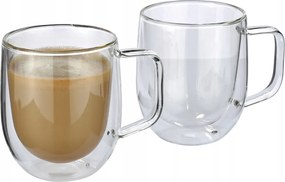 Termosklenice na kávu Latte 250 ml 2 ks K3