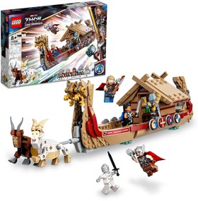Lego stavebnice lego marvel 76208 loď s kozím spřežením