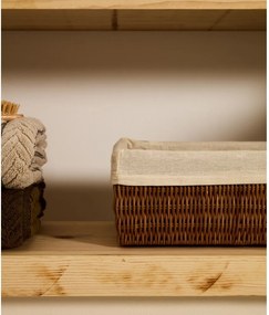Ratanové košíky v sadě 2 ks 28x20x10 cm Indali – Kave Home