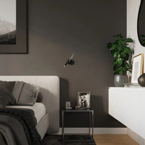 Sollux Lighting Nástěnné svítidlo AXIL černé