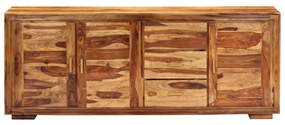 Příborník 200 x 40 x 80 cm masivní sheeshamové dřevo,  248002