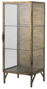 Kovová vitrína ve zlaté barvě 45x110x40 cm Saone – Bloomingville