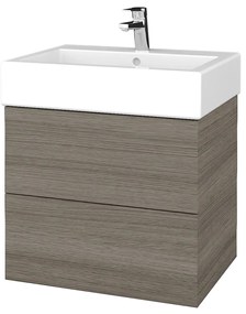 Dřevojas Koupelnová skříň VARIANTE SZZ2 60 Varianta: N01 Bílá lesk / D03 Cafe