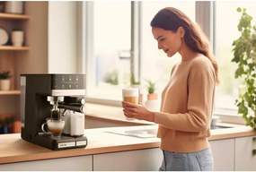 Sencor SES 4060BK Espresso - pákové espresso