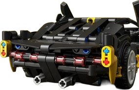 Stavebnice auta SUPERCAR No.J2011 černá - 589 dílků