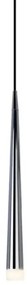 Minimalistické svítidlo Stylo 1 chrom