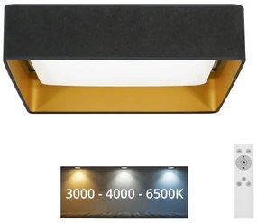 Brilagi - LED Stmívatelné svítidlo VELVET SQUARE LED/24W/230V + DO šedá