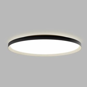 LED2 12750537CSTW Moon, stropní svítidlo, 88W LED 3000-4000K CASAMBI TW, černá-champagne, Ø80cm