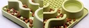 Tutumi Tutumi, podložka na lízání jídla pro psa-kočku 368919 Green, zelená, HOM-02868