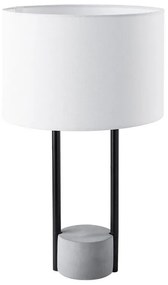 Bílá stolní lampa 60cm REMUS Beliani