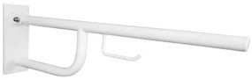 Bemeta Design HELP: Sklopný úchyt s držákem TP 850 mm, bílý, s krytkou -
