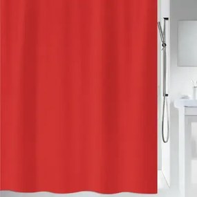 Spirella PRIMO sprchový závěs 120 x 200 cm červený / polyester