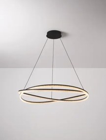 Designový lustr Ophelia černá