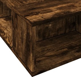 Rám postele kouřový dub 75 x 190 cm kompozitní dřevo 3280535