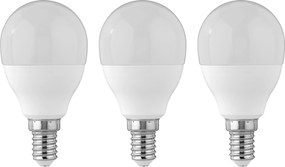 Livarno® LED žárovka, E14/E27 (4,2 W E14 kapka, 3 kusy)