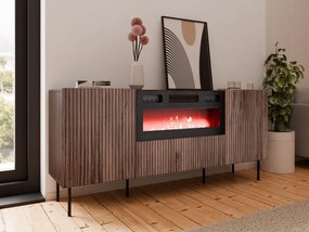 Komoda s krbom Ostani 180, Barva: Ořech warmia