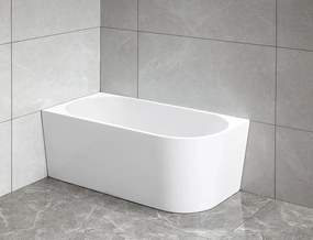 Aqualine, TIBERA L volně stojící vana 140x70 cm, bílá, E1066