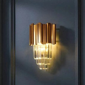 Toolight, nástěnná lampa 1xE14 312357, růžové zlato, OSW-04414