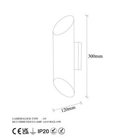Nástěnná lampa, Cut - 11810