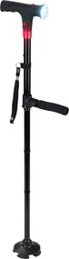 Multifunkční skládací hůl, LED, 86-98 cm