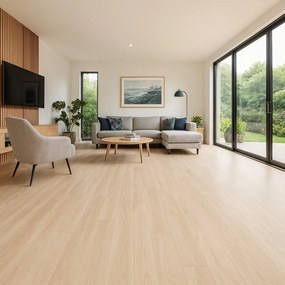 Gerflor, PVC podlaha - lino Loftex 2171 Boutic Naturel, na míru, šíře 2m,4m, béžová, filc, chodba / předsíň