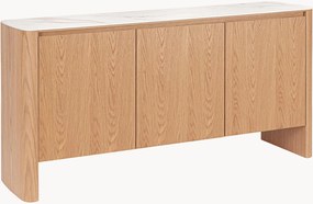 Dřevěná komoda's mramorovou deskou Gavriel