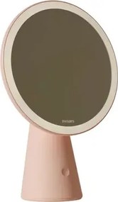 Philips Mirror růžová / Stolní lampička se zrcadlem / USB / 3000-5000K