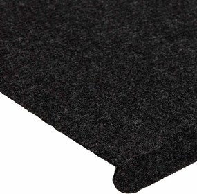 Samolepicí podložky na schody 30 ks černé 65x24,5x3,5 cm 3365908