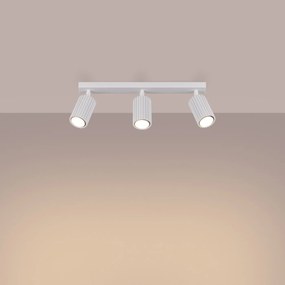 Sollux Lighting Stropní svítidlo KARBON 3L bílé