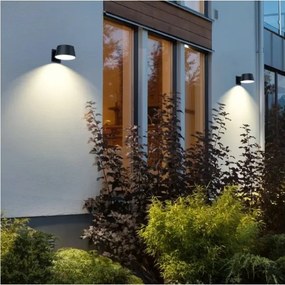 Viking - LED Stm. solární nástěnné svítidlo se senzorem LED/1W/3,7V IP44 4000K