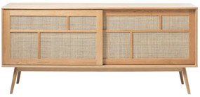 Designová komoda Tallys 180 cm přírodní dub