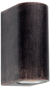 Smarter Venkovní nástěnné svítidlo Scan, v.14,5cm Barva: Rezavá