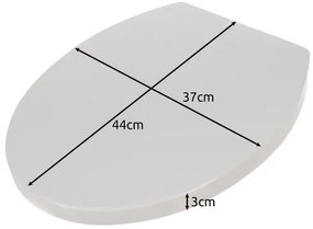 Ruhhy 24547 pomalu zavírací záchodové prkénko
