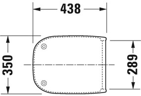 Duravit D-Code - WC sedátko + sklápěcí automatika, bílá 0067390099