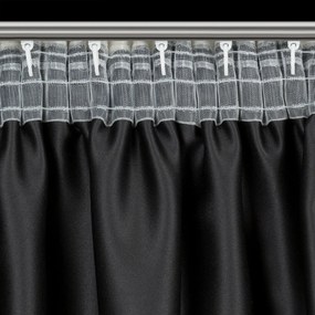 ZATEMŇOVACÍ ZÁVĚS NA PÁSCE SELINA 140X270 CM KRÉMOVÁ