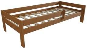 Vomaks Dětská postel DP 018 se zábranou Rozměr: 70 x 160 cm, Barva: barva bílá
