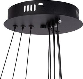 Toolight Toolight, LED stropní osvětlení 46cm, G040-3CP, černá, OSW-06307