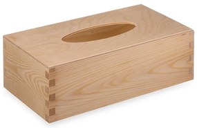 ČistéDřevo Dřevěná krabička na kapesníky s vysouvacím dnem