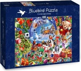 BLUEBIRD Puzzle Vánoční sněžítko / 1000 dílků / od 14 let