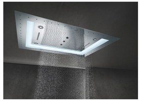 Grohe Rainshower F-Series 40 &quot;AquaSymphony - Stropní sprcha 6+ proudů s osvětlením, chrom 26373001