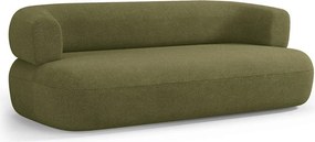 Zelená pohovka z textilie bouclé 178 cm Jenny – Micadoni