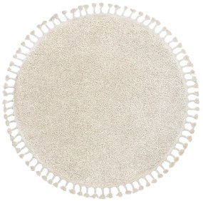 Dywany Łuszczów AKCE: 120x120 (průměr) kruh cm Kusový koberec Berber 9000 cream kruh - 120x120 (průměr) kruh cm