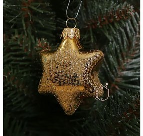 Vánoční ozdoby zlaté hvězdy